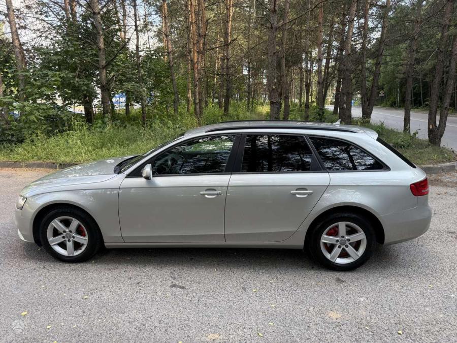 Grey Audi A4 2012 in Vilnius, with an engine capacity of 1.97 L and mileage of 259 thousand km for 5900 €, photo 8 on AUTOMOTO.COM.LV