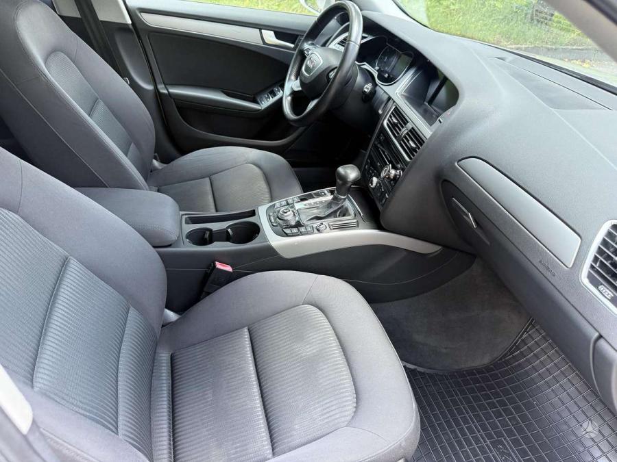Grey Audi A4 2012 in Vilnius, with an engine capacity of 1.97 L and mileage of 259 thousand km for 5900 €, photo 9 on AUTOMOTO.COM.LV