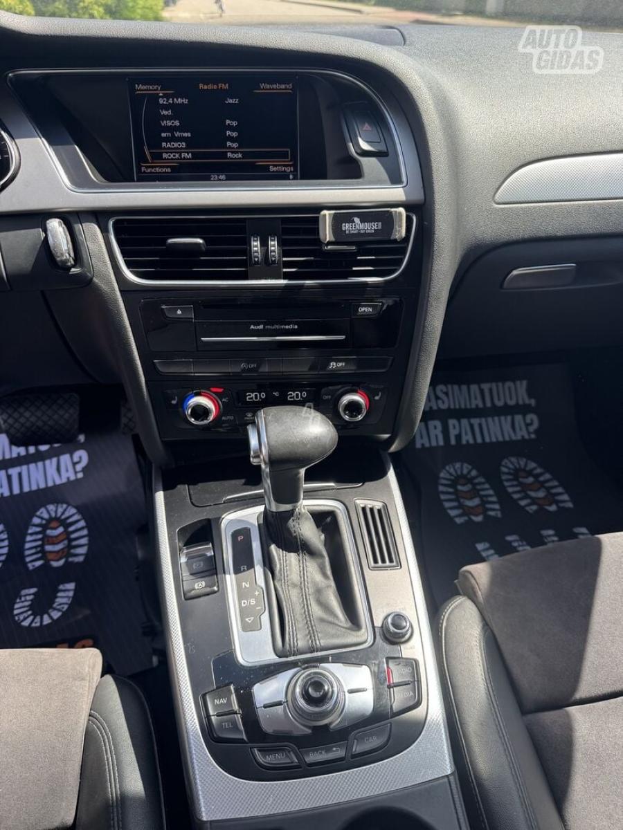 Grey Audi A4 2012 in Kaunas, with an engine capacity of 3.00 L and mileage of 280 thousand km for 5999 €, photo 12 on AUTOMOTO.COM.LV