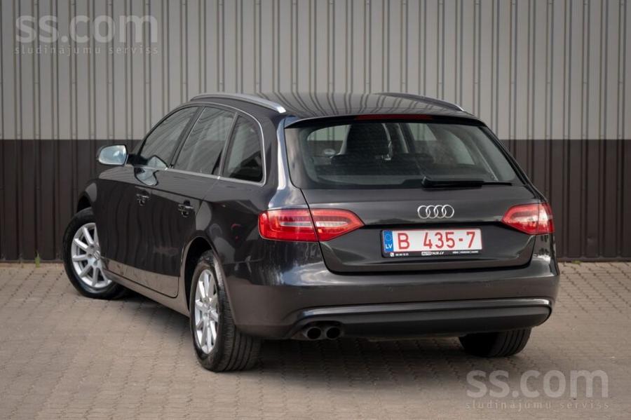 Grey Audi A4 2012 in Talsi, with an engine capacity of 2.00 L and mileage of 234 thousand km for 8950 €, photo 5 on AUTOMOTO.COM.LV