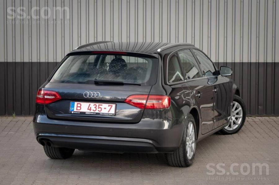 Grey Audi A4 2012 in Talsi, with an engine capacity of 2.00 L and mileage of 234 thousand km for 8950 €, photo 8 on AUTOMOTO.COM.LV