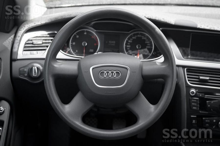 Grey Audi A4 2012 in Talsi, with an engine capacity of 2.00 L and mileage of 234 thousand km for 8950 €, photo 17 on AUTOMOTO.COM.LV