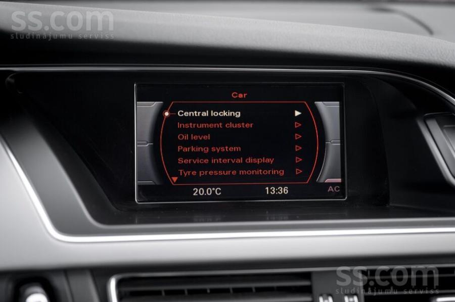 Grey Audi A4 2012 in Talsi, with an engine capacity of 2.00 L and mileage of 234 thousand km for 8950 €, photo 20 on AUTOMOTO.COM.LV