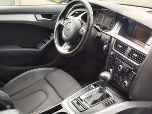 Pelēks Audi A4 2012 Panevēža, ar dzinēja tilpumu 2.00 L un nobraukumu 293 tūkst. km par 4777 €, foto 13 vietnē AUTOMOTO.COM.LV