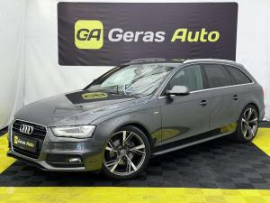 Pelēks Audi A4 2012 Viļņa, ar dzinēja tilpumu 1.80 L un nobraukumu 198 tūkst. km par 8250 €, foto  vietnē AUTOMOTO.COM.LV