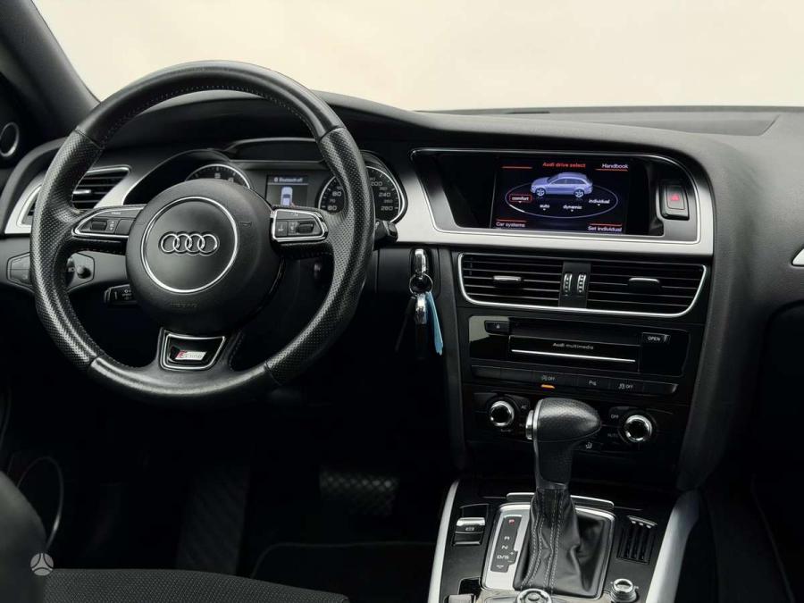 Grey Audi A4 2012 in Vilnius, with an engine capacity of 1.80 L and mileage of 198 thousand km for 8250 €, photo 17 on AUTOMOTO.COM.LV