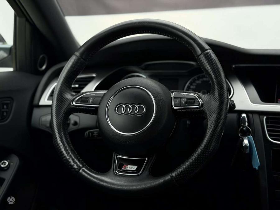 Grey Audi A4 2012 in Vilnius, with an engine capacity of 1.80 L and mileage of 198 thousand km for 8250 €, photo 19 on AUTOMOTO.COM.LV