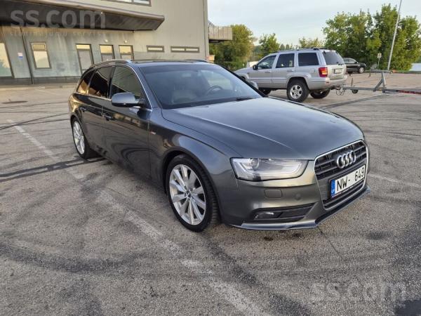 Pelēks Audi A4 2012 Rīga, ar dzinēja tilpumu 2.00 L un nobraukumu 223 tūkst. km par 6980 €, foto 1 vietnē AUTOMOTO.COM.LV