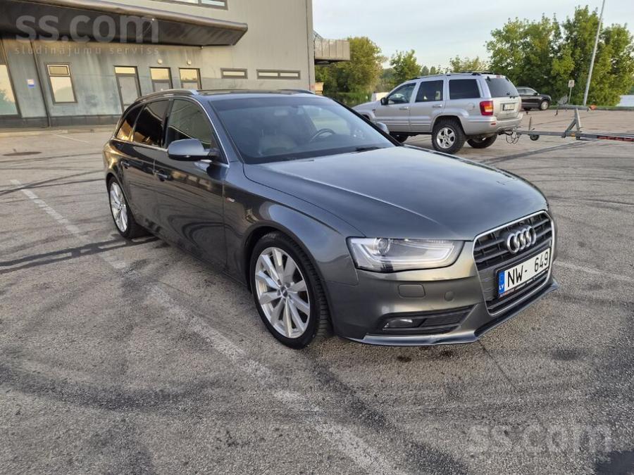 Grey Audi A4 2012 in Riga, with an engine capacity of 2.00 L and mileage of 223 thousand km for 6980 €, photo 1 on AUTOMOTO.COM.LV
