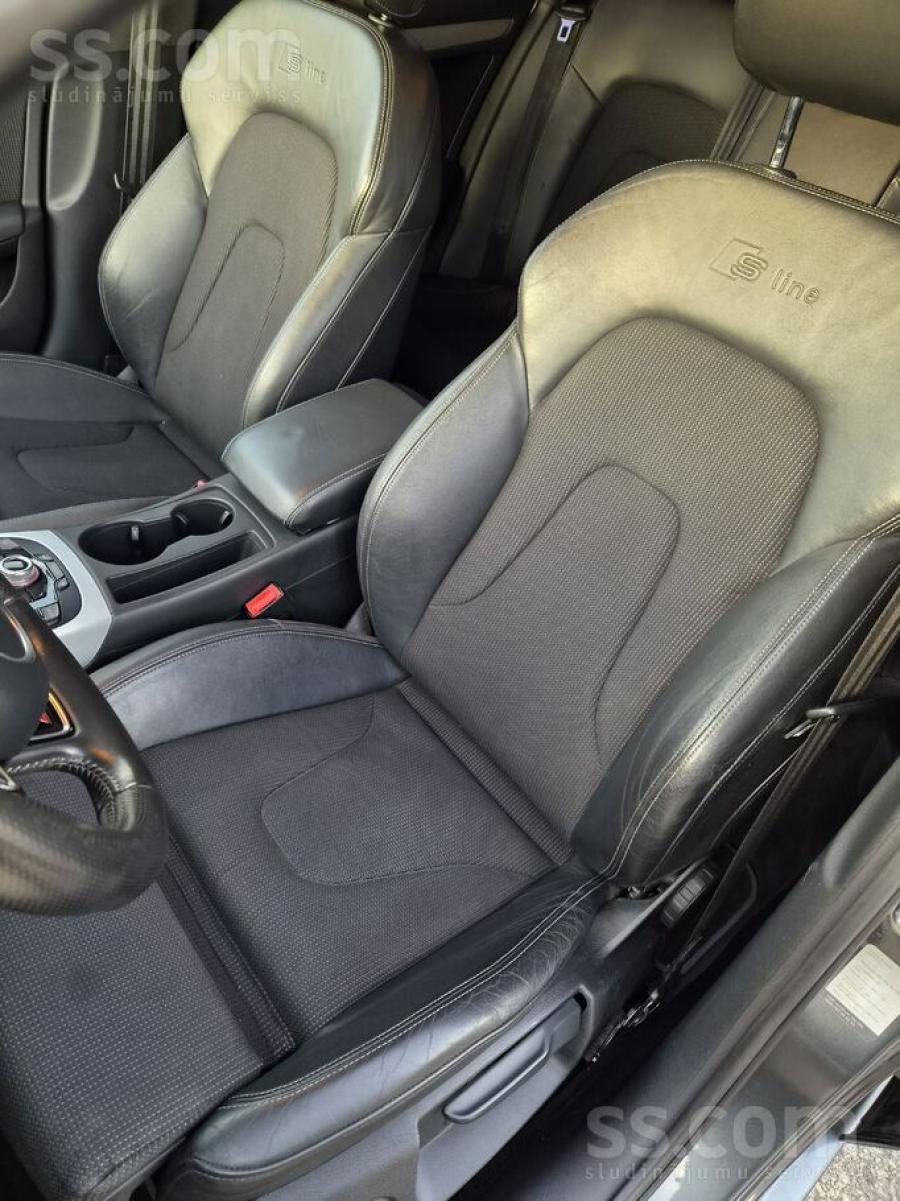 Grey Audi A4 2012 in Riga, with an engine capacity of 2.00 L and mileage of 223 thousand km for 6980 €, photo 11 on AUTOMOTO.COM.LV