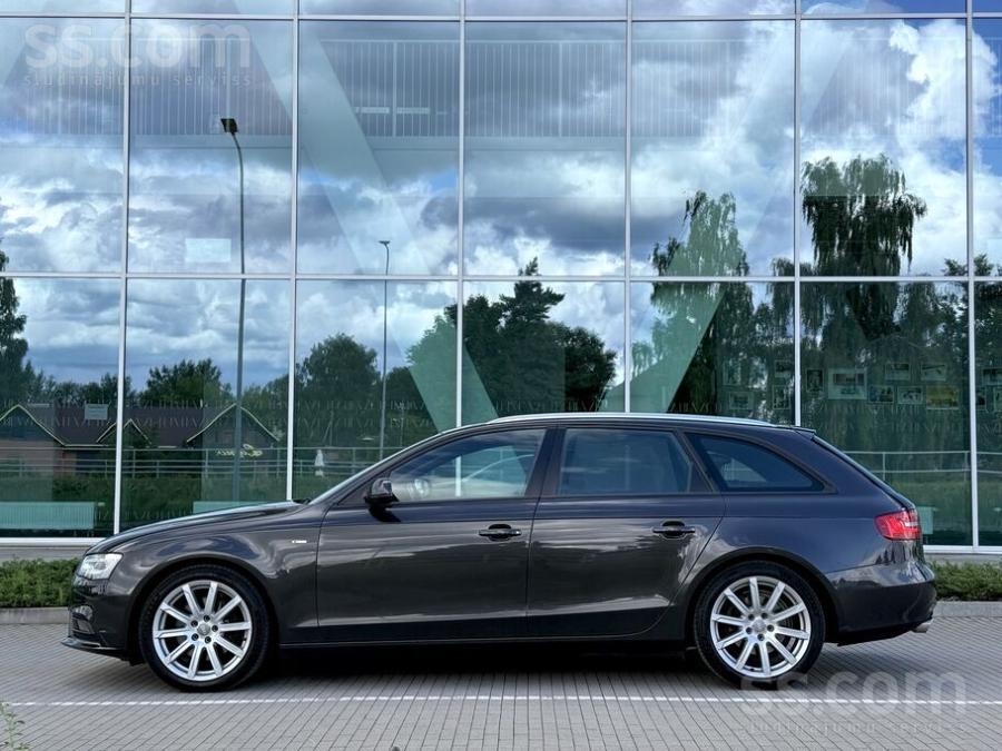 Grey Audi A4 2012 in Rezekne, with an engine capacity of 3.00 L and mileage of 334 thousand km for 8990 €, photo 8 on AUTOMOTO.COM.LV