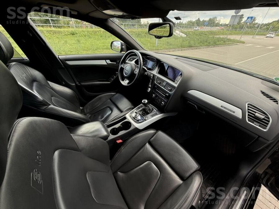 Grey Audi A4 2012 in Rezekne, with an engine capacity of 3.00 L and mileage of 334 thousand km for 8990 €, photo 14 on AUTOMOTO.COM.LV