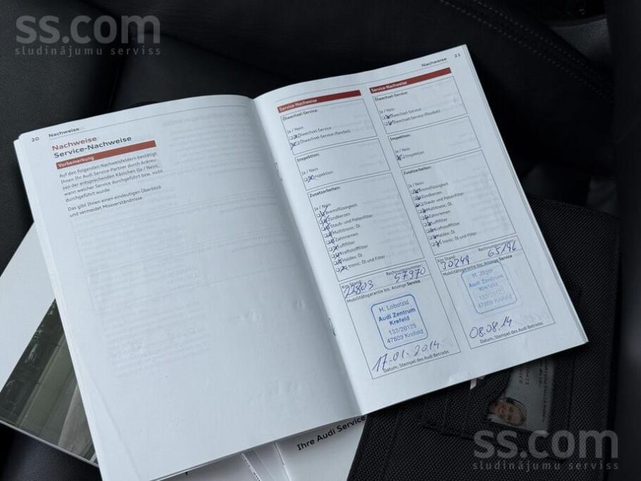 Grey Audi A4 2012 in Rezekne, with an engine capacity of 3.00 L and mileage of 334 thousand km for 8990 €, photo 30 on AUTOMOTO.COM.LV