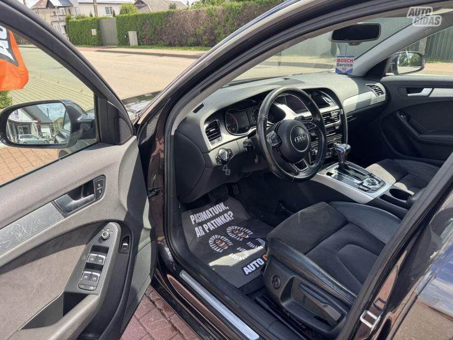 Pelēks Audi A4 2012 Kauņa, ar dzinēja tilpumu 3.00 L un nobraukumu 280 tūkst. km par 5899 €, foto 10 vietnē AUTOMOTO.COM.LV