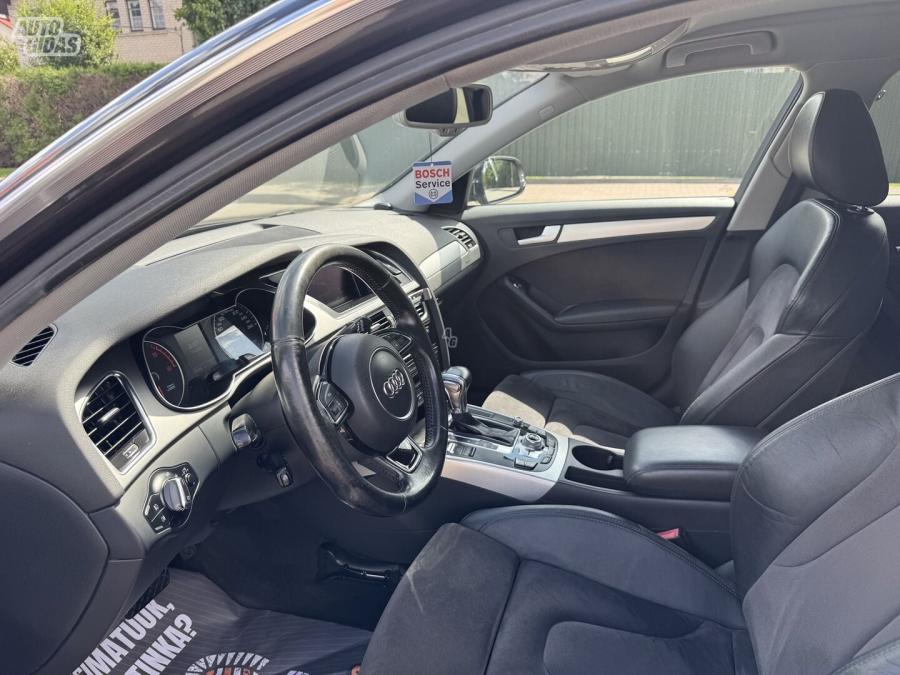Pelēks Audi A4 2012 Kauņa, ar dzinēja tilpumu 3.00 L un nobraukumu 280 tūkst. km par 5899 €, foto 13 vietnē AUTOMOTO.COM.LV