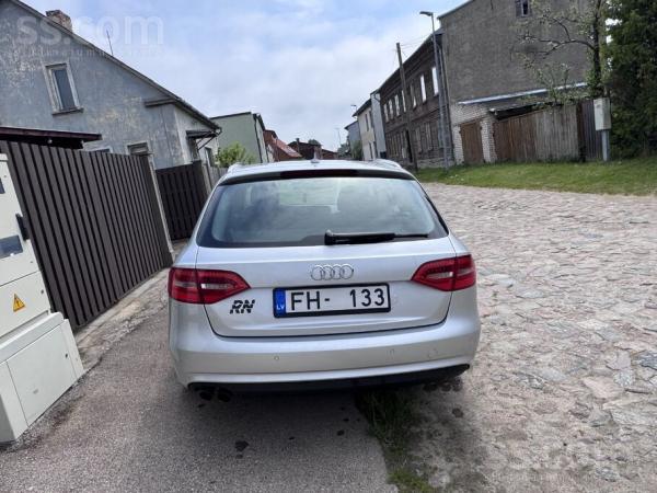 Grey Audi A4 2012 in Riga, with an engine capacity of 2.00 L and mileage of 350 thousand km for 6299 €, photo 5 on AUTOMOTO.COM.LV