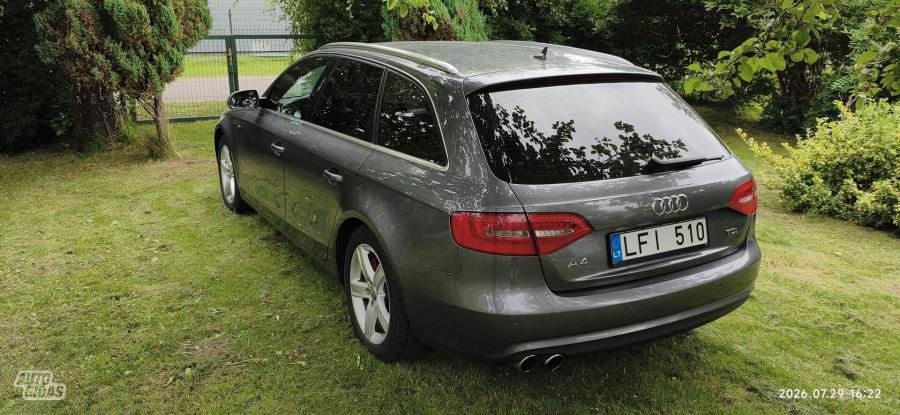 Grey Audi A4 2012 in Klaipeda, with an engine capacity of 2.00 L and mileage of 380 thousand km for 6000 €, photo 4 on AUTOMOTO.COM.LV