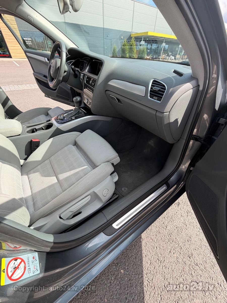 Grey Audi A4 2012 in Tallinn, with an engine capacity of 3.00 L and mileage of 366 thousand km for 6800 €, photo 12 on AUTOMOTO.COM.LV