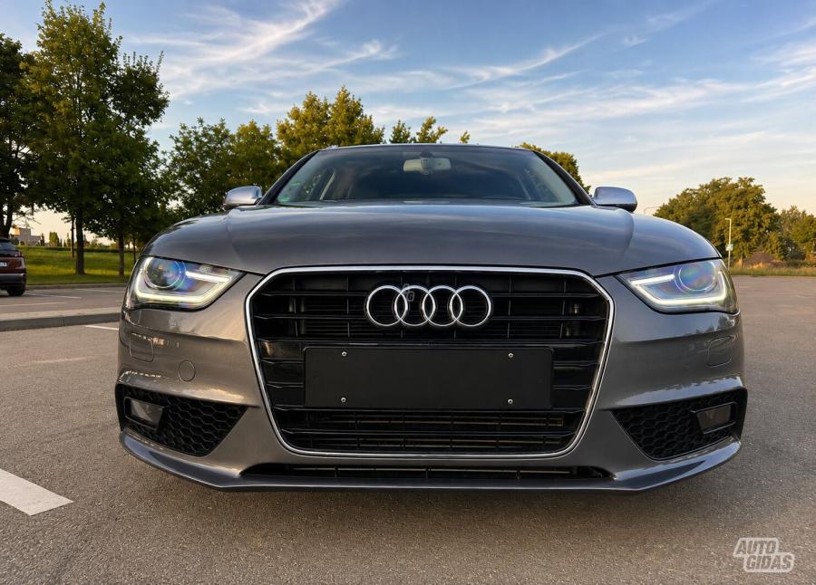 Pelēks Audi A4 2012 Tauragė, ar dzinēja tilpumu 2.00 L un nobraukumu 278 tūkst. km par 8450 €, foto 3 vietnē AUTOMOTO.COM.LV