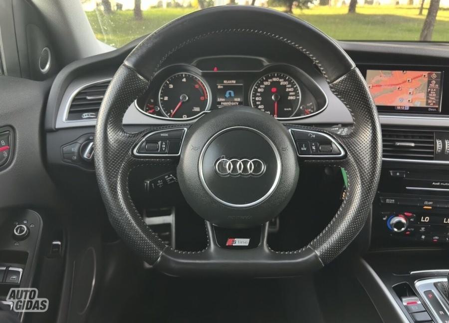 Pelēks Audi A4 2012 Tauragė, ar dzinēja tilpumu 2.00 L un nobraukumu 278 tūkst. km par 8450 €, foto 20 vietnē AUTOMOTO.COM.LV