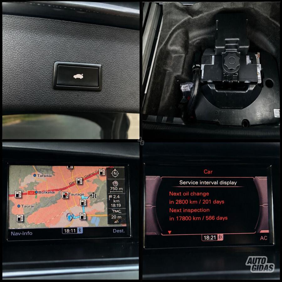 Pelēks Audi A4 2012 Tauragė, ar dzinēja tilpumu 2.00 L un nobraukumu 278 tūkst. km par 8450 €, foto 28 vietnē AUTOMOTO.COM.LV