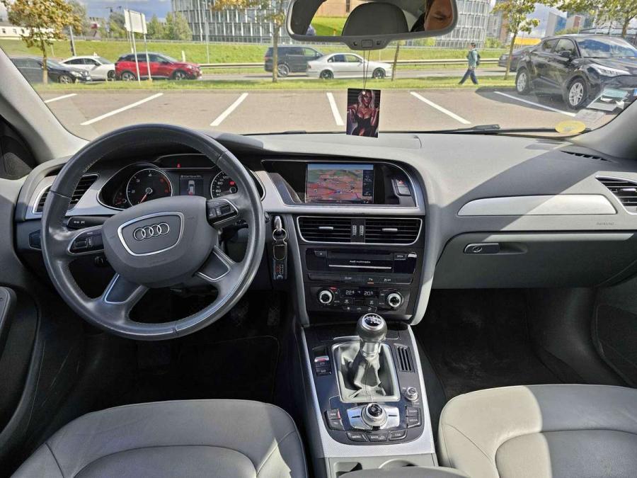 Grey Audi A4 2012 in Vilnius, with an engine capacity of 1.97 L and mileage of 302 thousand km for 6400 €, photo 8 on AUTOMOTO.COM.LV