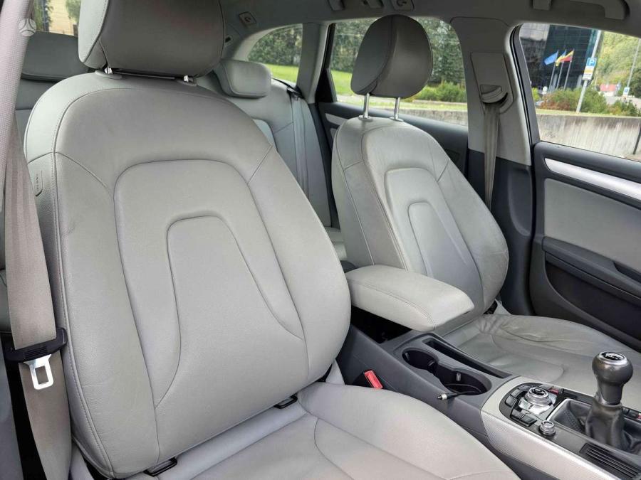 Grey Audi A4 2012 in Vilnius, with an engine capacity of 1.97 L and mileage of 302 thousand km for 6400 €, photo 10 on AUTOMOTO.COM.LV