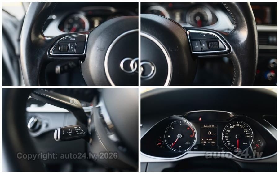 Grey Audi A4 2012 in Tallinn, with an engine capacity of 2.00 L and mileage of 274 thousand km for 6999 €, photo 14 on AUTOMOTO.COM.LV