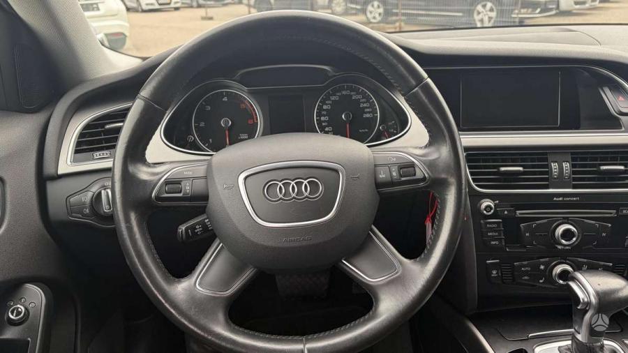 Grey Audi A4 2012 in Marijampole, with an engine capacity of 1.97 L and mileage of 301 thousand km for 6500 €, photo 16 on AUTOMOTO.COM.LV