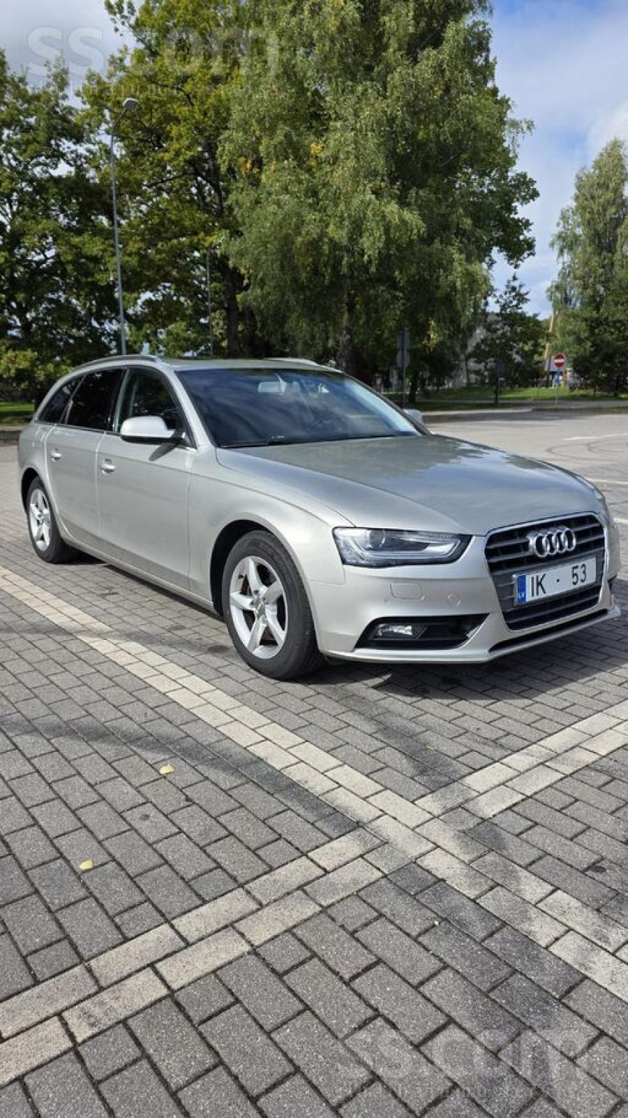 Pelēks Audi A4 2012 Jelgava, ar dzinēja tilpumu 2.00 L un nobraukumu 395 tūkst. km par 7400 €, foto 3 vietnē AUTOMOTO.COM.LV