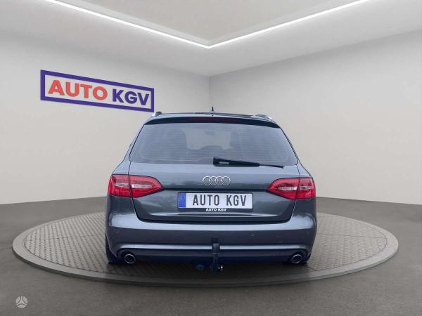 Grey Audi A4 2012 in Vilnius, with an engine capacity of 3.00 L and mileage of 248 thousand km for 9499 €, photo 5 on AUTOMOTO.COM.LV
