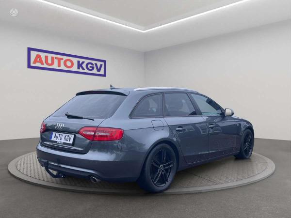 Grey Audi A4 2012 in Vilnius, with an engine capacity of 3.00 L and mileage of 248 thousand km for 9499 €, photo 6 on AUTOMOTO.COM.LV