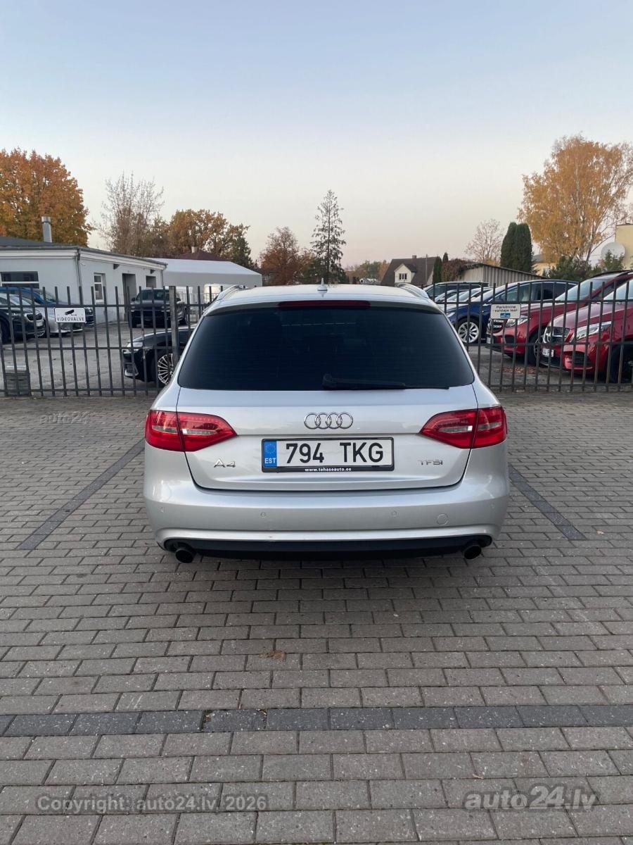 Grey Audi A4 2012 in Tallinn, with an engine capacity of 1.80 L and mileage of 217 thousand km for 7500 €, photo 6 on AUTOMOTO.COM.LV