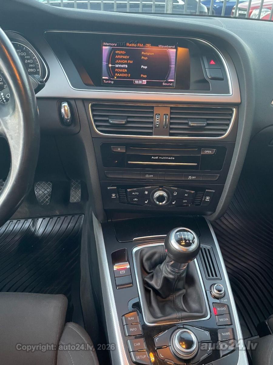 Grey Audi A4 2012 in Tallinn, with an engine capacity of 1.80 L and mileage of 217 thousand km for 7500 €, photo 8 on AUTOMOTO.COM.LV