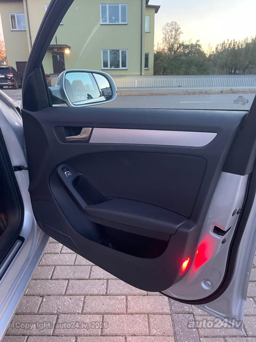 Grey Audi A4 2012 in Tallinn, with an engine capacity of 1.80 L and mileage of 217 thousand km for 7500 €, photo 14 on AUTOMOTO.COM.LV