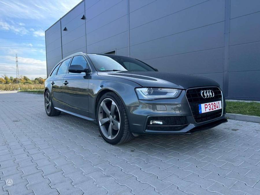 Grey Audi A4 2012 in Klaipeda, with an engine capacity of 3.00 L and mileage of 313 thousand km for 7900 €, photo 1 on AUTOMOTO.COM.LV