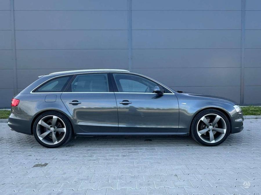 Grey Audi A4 2012 in Klaipeda, with an engine capacity of 3.00 L and mileage of 313 thousand km for 7900 €, photo 4 on AUTOMOTO.COM.LV