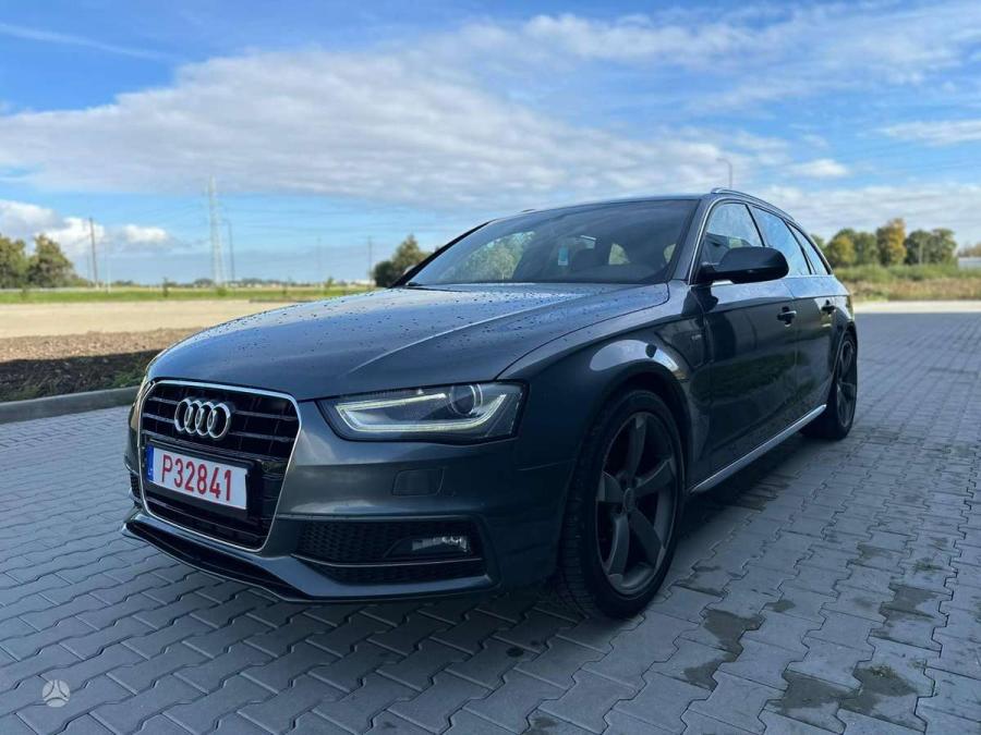 Grey Audi A4 2012 in Klaipeda, with an engine capacity of 3.00 L and mileage of 313 thousand km for 7900 €, photo 6 on AUTOMOTO.COM.LV