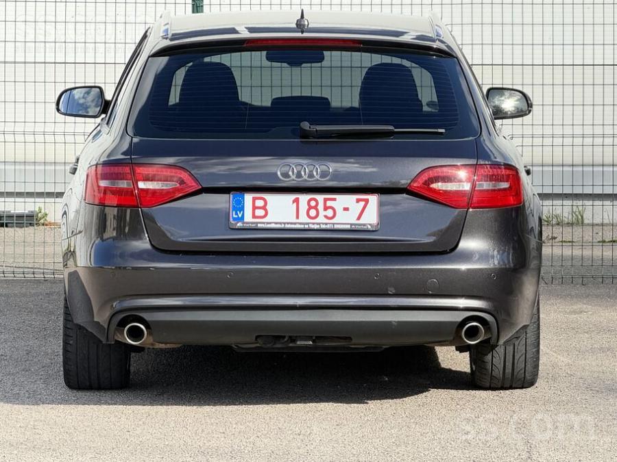 Grey Audi A4 2012 in Tukums, with an engine capacity of 3.00 L and mileage of 256 thousand km for 8290 €, photo 7 on AUTOMOTO.COM.LV
