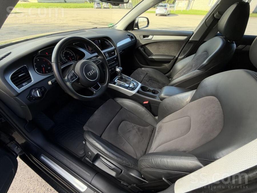 Grey Audi A4 2012 in Tukums, with an engine capacity of 3.00 L and mileage of 256 thousand km for 8290 €, photo 10 on AUTOMOTO.COM.LV