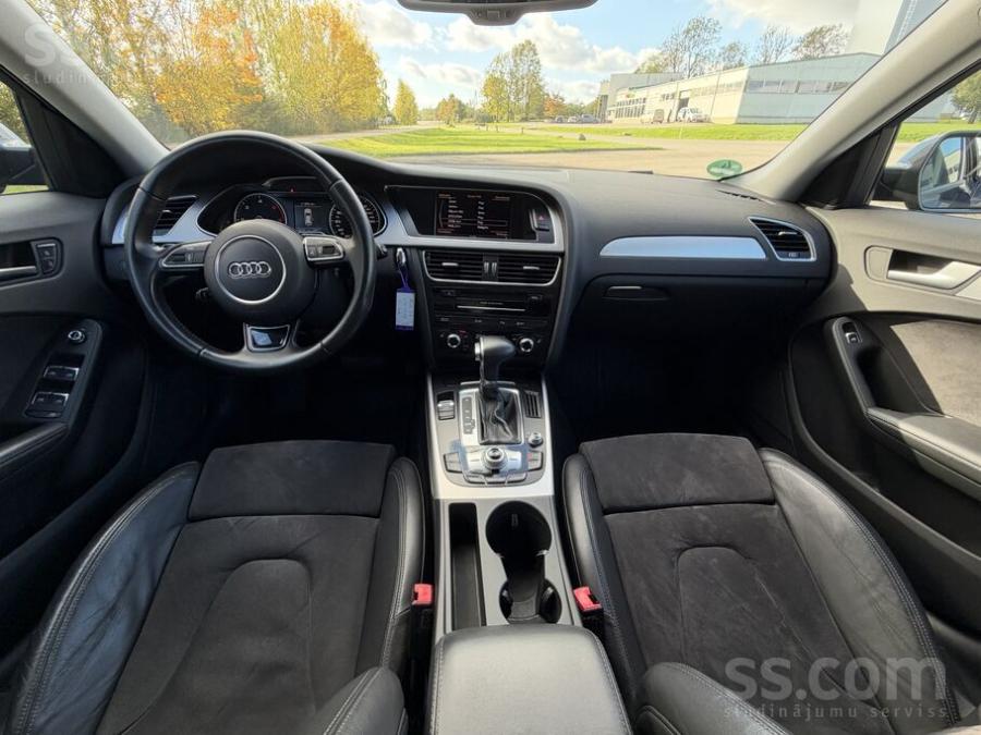 Grey Audi A4 2012 in Tukums, with an engine capacity of 3.00 L and mileage of 256 thousand km for 8290 €, photo 12 on AUTOMOTO.COM.LV