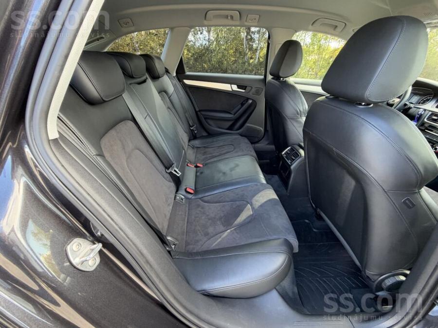 Grey Audi A4 2012 in Tukums, with an engine capacity of 3.00 L and mileage of 256 thousand km for 8290 €, photo 13 on AUTOMOTO.COM.LV