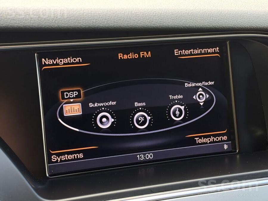 Grey Audi A4 2012 in Tukums, with an engine capacity of 3.00 L and mileage of 256 thousand km for 8290 €, photo 21 on AUTOMOTO.COM.LV