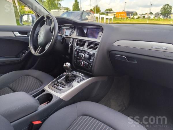 Pelēks Audi A4 2013 Rēzekne, ar dzinēja tilpumu 2.00 L un nobraukumu 0 tūkst. km par 8400 €, foto 9 vietnē AUTOMOTO.COM.LV