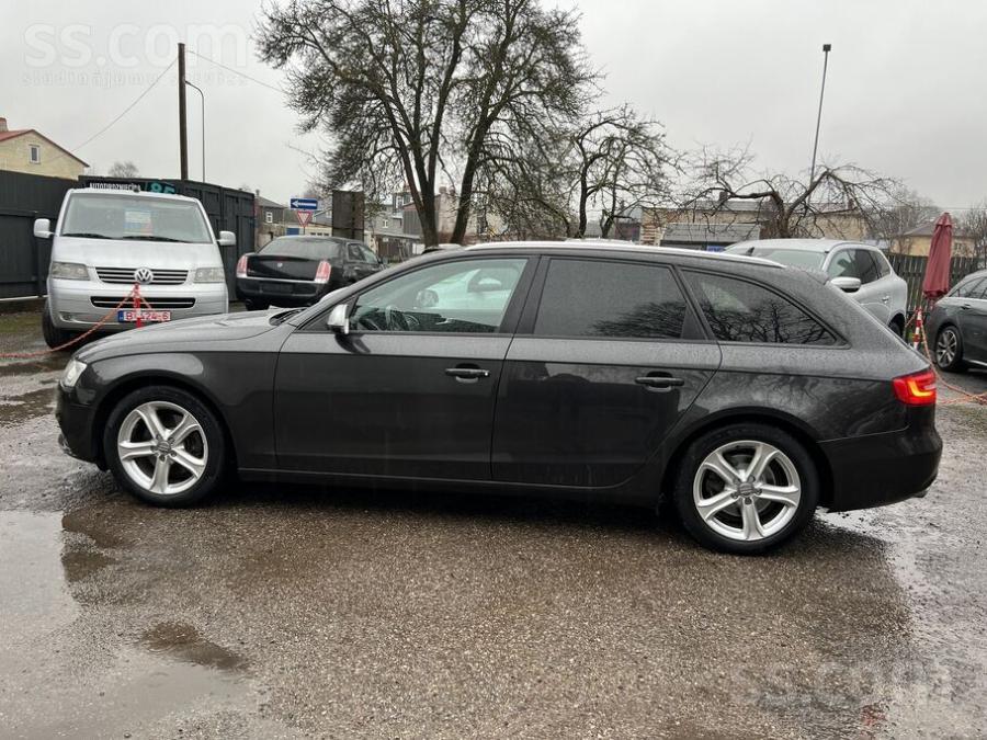 Grey Audi A4 2013 in Liepaja, with an engine capacity of 2.00 L and mileage of 282 thousand km for 10000 €, photo 4 on AUTOMOTO.COM.LV