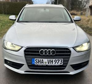 Pelēks Audi A4 2013 Kelmė, ar dzinēja tilpumu 2.00 L un nobraukumu 169 tūkst. km par 7400 €, foto  vietnē AUTOMOTO.COM.LV