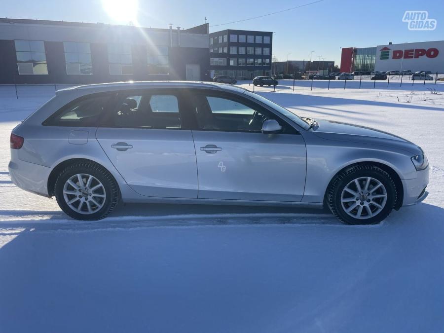 Pelēks Audi A4 2013 Kauņa, ar dzinēja tilpumu 1.80 L un nobraukumu 158 tūkst. km par 7250 €, foto 5 vietnē AUTOMOTO.COM.LV