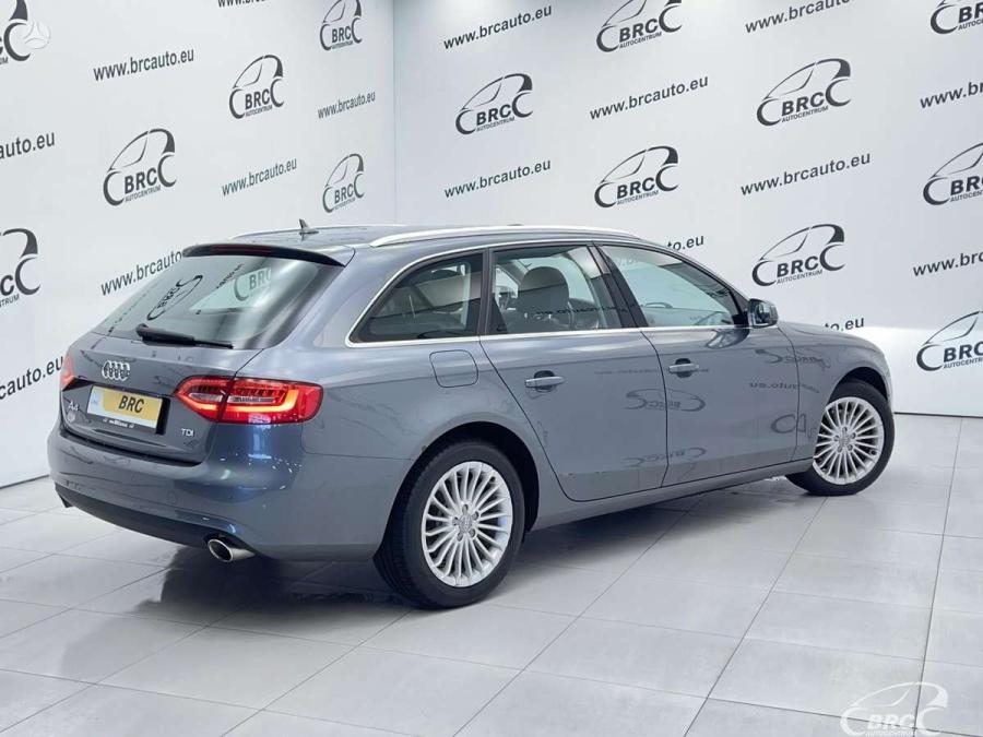 Grey Audi A4 2013 in Vilnius, with an engine capacity of 2.97 L and mileage of 278 thousand km for 5600 €, photo 3 on AUTOMOTO.COM.LV