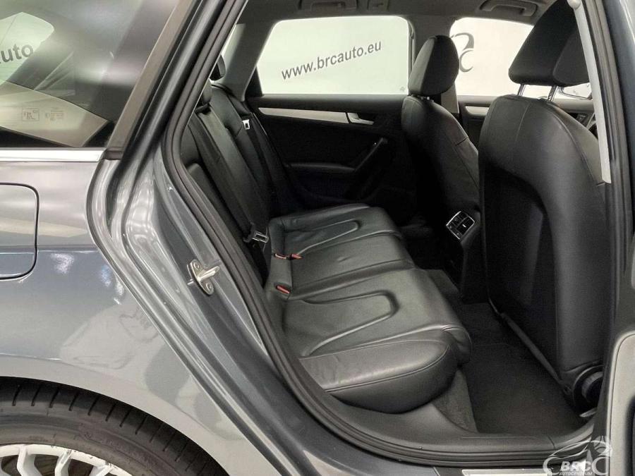 Grey Audi A4 2013 in Vilnius, with an engine capacity of 2.97 L and mileage of 278 thousand km for 5600 €, photo 10 on AUTOMOTO.COM.LV