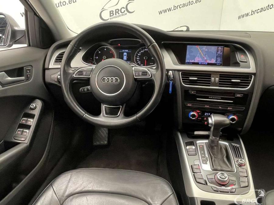 Grey Audi A4 2013 in Vilnius, with an engine capacity of 2.97 L and mileage of 278 thousand km for 5600 €, photo 14 on AUTOMOTO.COM.LV